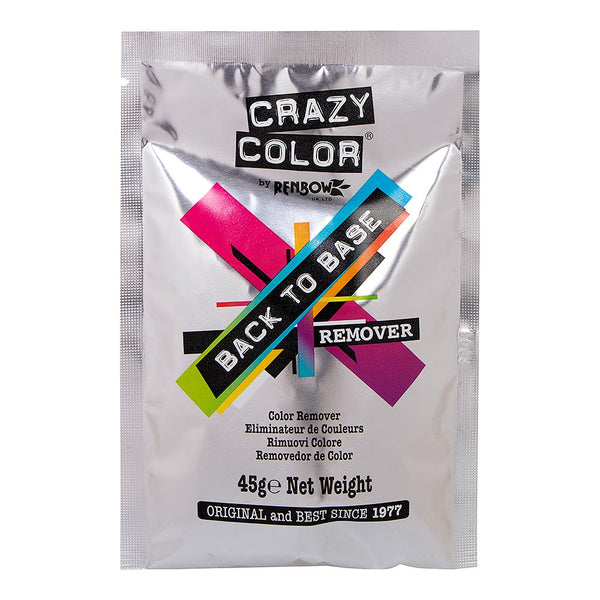 Crazy Color Back to Base Colour Remover Quick Hair Dye Hair Colour Rem ...